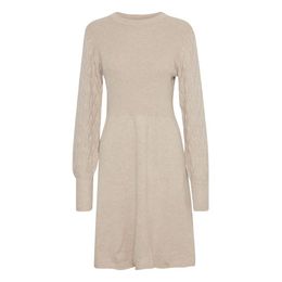 B.Young Strickkleid 'Nonina' Damen Gr&ouml;&szlig;e M hellbeige