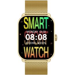 Smartwatch SMARTY 2.0 "Smarty 2.0", gold (goldfarben), Smartwatches