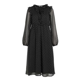 Vila Kleid Damen Gr&ouml;&szlig;e 38 schwarz / wei&szlig; Winterkleid