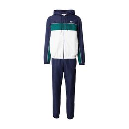 Sergio Tacchini Jogginganzug 'Quarzo' Herren Gr&ouml;&szlig;e XL dunkelblau / dunkelgr&uuml;n / wei&szlig;