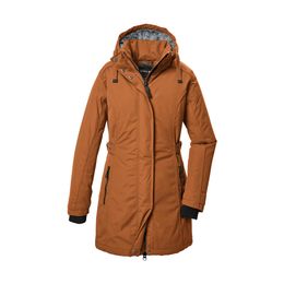 G.I.G.A. by Killtec Parka "GW 70 WMN PRK", Damen, Gr. 46, braun (rostbraun), Oberstoff: 88% Polyester, 12% Baumwolle, Futter: 100% Polyester, Wattierung: 100% Polyester, G.I.G.A. DX BY KILLTEC, Jacken, Wind- und wasserdichter Damenparka, atmungsaktiv, mit Fleece., Topseller