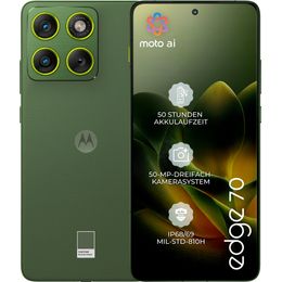 Motorola Smartphone "edge 70", Energieeffizienz: A (A-G), bronze gr&uuml;n, 512 GB, Mobiltelefone