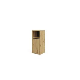 Höffner Midischrank ¦ holzfarben ¦ Maße (cm): B: 38 H: 80 » Höffner