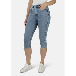 7/8-Jeans STOOKER WOMEN "Denim Capri Skinny Fit", Damen, Gr. 48, Länge 21, blau (light blau used), Denim/Jeans, 78% Baumwolle, 20% Polyester, 2% Elasthan, skinny fit 7/8-Länge, Jeans, Skinny Fit Casual Clean Wash Denim Jeans Magic Shape Effekt für Damen