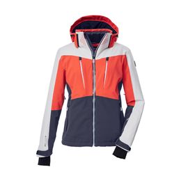 Skijacke Killtec "KSW 43 WMN SKI JCKT", Damen, Gr. 46, coral, Obermaterial: 84% Polyamid, 16% Elasthan;Futter: 100% Polyester;Füllung: 100% Polyester, Jacken