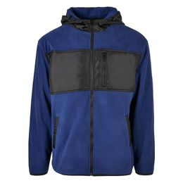 Urban Classics Fleecejacke Herren Gr&ouml;&szlig;e XXL blau / schwarz