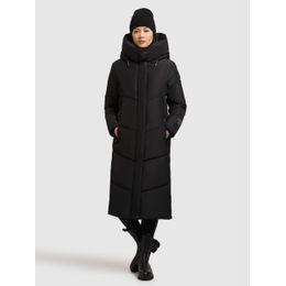 Khujo Damen Steppmantel "PULSET MATT"schwarz, Gr. M, unifarben, 100% Polyester, M&auml;ntel