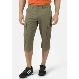 Cargobermudas HERO by John Medoox "HERO by John Medoox Shorts Trekking", Herren, Gr. 40, grün (light olive), Sweatware, 100% Baumwolle, gerade kurz, Hosen, Bermuda Casual Funktionsqualität für Herren
