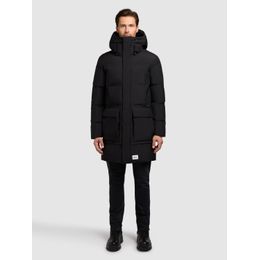 Khujo Herren Steppmantel "WINER3"schwarz, Gr. L, unifarben, 100% Polyester, M&auml;ntel
