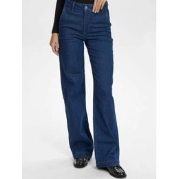 N&uuml;mph N&Uuml;MPH Hose 'NUAMBER' Damen Gr&ouml;&szlig;e 34 blue denim