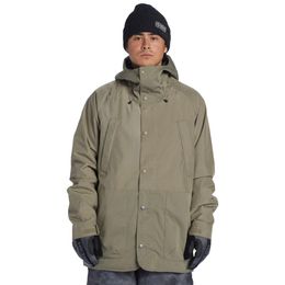 Snowboardjacke DC Shoes "Tundra 15K", Herren, Gr. L, gr&uuml;n (vetiver), Obermaterial: 55% Microfaser, 45% Microfaser;, Jacken Snowboardjacke