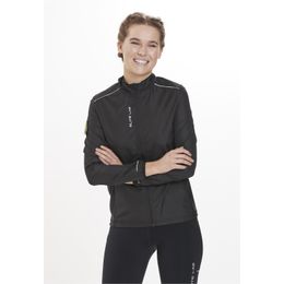 Laufjacke ELITE LAB "Shell X1 Elite", Damen, Gr. 38, schwarz, 100% Polyester, unifarben, normal, hoch geschlossener Ausschnitt, Jacken, mit wasser- und winddichtem Komfort