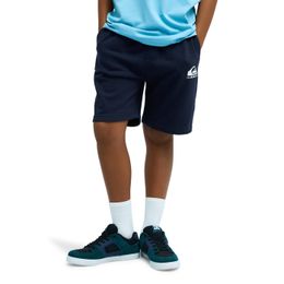 Bermudas Quiksilver "Easy Day", Jungen, Gr. 10, blau (schwarz navy), Obermaterial: 55% Baumwolle, 45% Polyester;, Hosen Bermudas