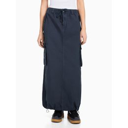 Bershka Rock Damen Größe 38 blau