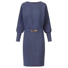 Apart Knitted dress female Blue size 40/42