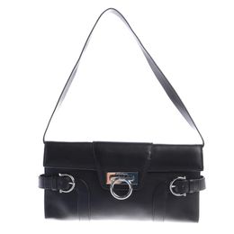 Salvatore Ferragamo Schultertasche / Umh&auml;ngetasche Damen Gr&ouml;&szlig;e One Size Second Hand schwarz