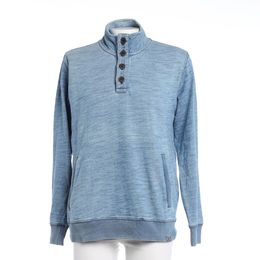 Tommy Hilfiger Sweatshirt / Sweatjacke Herren Gr&ouml;&szlig;e L Second Hand hellblau