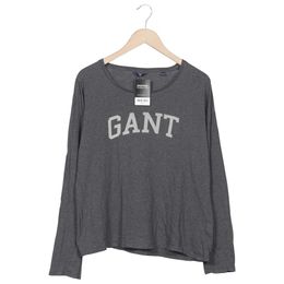 Gant Langarmshirt Damen Gr&ouml;&szlig;e XL Second Hand grau