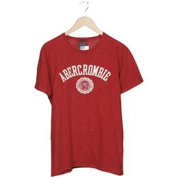Abercrombie & Fitch Abercrombie & Fitch T-Shirt Herren Gr&ouml;&szlig;e L Second Hand rot
