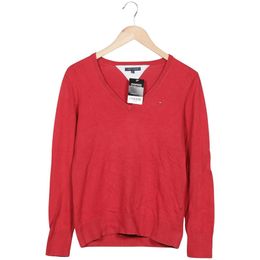 Tommy Hilfiger Pullover Damen Gr&ouml;&szlig;e L Second Hand rot