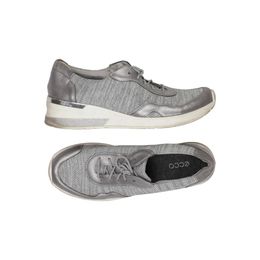 Ecco Sneaker Damen Gr&ouml;&szlig;e 40 Second Hand silber
