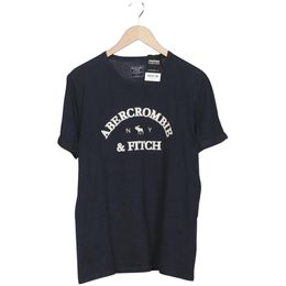 Abercrombie & Fitch Abercrombie & Fitch T-Shirt Herren Gr&ouml;&szlig;e L Second Hand marine