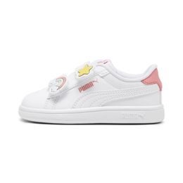 PUMA Sneaker 'Smash 3.0' Jungen Gr&ouml;&szlig;e 26 gelb / altrosa / wei&szlig;