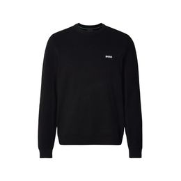 BOSS Pullover 'Motum-X' Herren Gr&ouml;&szlig;e S schwarz / wei&szlig;