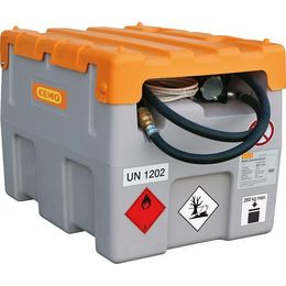 CEMO DT-Mobil Easy 460 L mit ADR-Zulassung, Elektropumpe 12 V, 40 l/min, Automatik-Zapfpistole und Klappdeckel