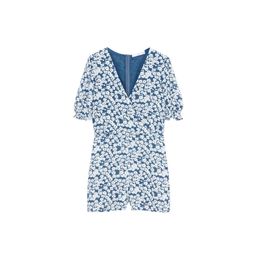 Mango Jumpsuit female Blue, White size S