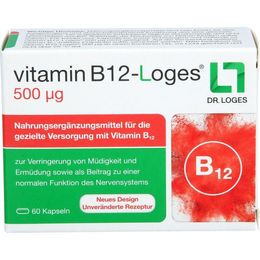 Dr. Loges + Co. GmbH Vitamin B12-LOGES 500 &mu;g Kapseln 60 St