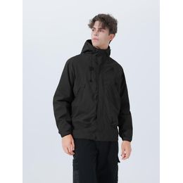 YOUTHUP Outdoor jacket male Black size S