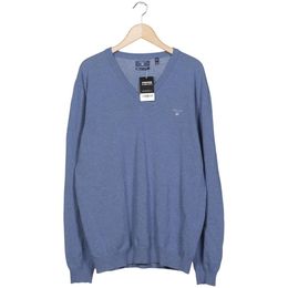 Gant Pullover Herren Gr&ouml;&szlig;e XXL Second Hand blau