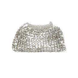 Koosh Shoulder Bag female Silver size One Size