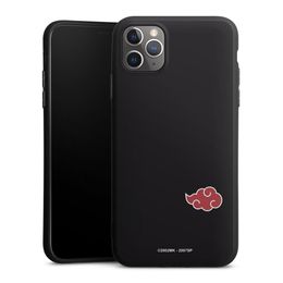 DeinDesign iPhone 11 Pro Max Handy Premium Silikon H&uuml;lle Handyh&uuml;lle schwarz Case Akatsuki Official Licensed Product Naruto Shippuden Silikon Premium Case