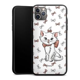 DeinDesign iPhone 11 Pro Max Handy Premium Silikon H&uuml;lle Handyh&uuml;lle schwarz Case Cat Disney Aristocats Mary Silikon Premium Case