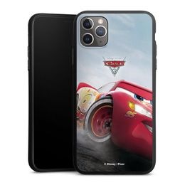 DeinDesign iPhone 11 Pro Max Handy Premium Silikon H&uuml;lle Handyh&uuml;lle schwarz Case Official Licensed Product Cars Lightning Mcqueen 95 Silikon Premium Case