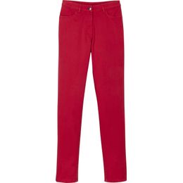 CR&Eacute;ATION L Damen Stretch-Hose mit schmaler Beinweite rot Gr&ouml;&szlig;e 24