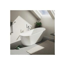 Duravit DuraFaro Badewanne 700566000000000 150x70cm, freistehend, wei&szlig;, oval