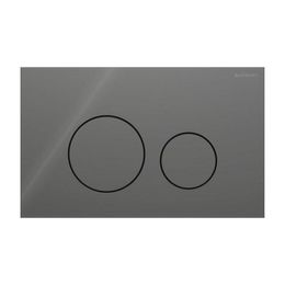 Geberit Sigma40 Betätigungsplatte 115628JK1 Round, lava, für 2-Mengen-Spülung