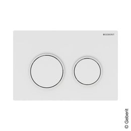 Geberit Omega20 Bet&auml;tigungsplatte Round, 115085111, Round