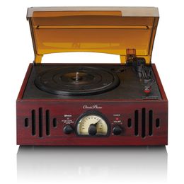 Lenco Classic Phono TT-41OK - Retro Plattenspieler - Bluetooth - Integrierte Lautsprecher - versch. Ausführungen