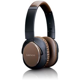 Lenco HPB-730BN Bluetooth Headphone mit Active Noise Cancelling (ANC)