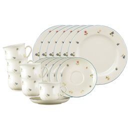 Seltmann Weiden Kaffeeservice Marieluise Streublume 18er Set