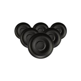 Seltmann Weiden Teeuntertassen Liberty Velvet Black &oslash; 13 cm 6er Set
