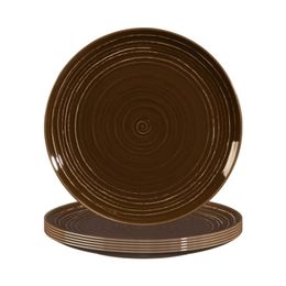 Seltmann Weiden Fr&uuml;hst&uuml;cksteller Terra &oslash; 22,5 cm 6er Set