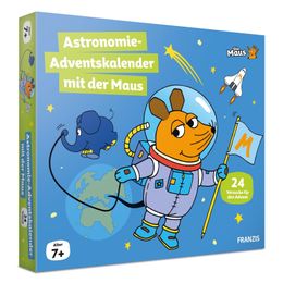 Franzis Die Maus Astronomie-Adventskalender mit der Maus