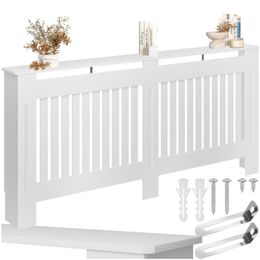 TecTake&reg; Heizk&ouml;rperabdeckung, verschiedene Gr&ouml;&szlig;en, robuste MDF-Platte, optimale Luftzirkulation