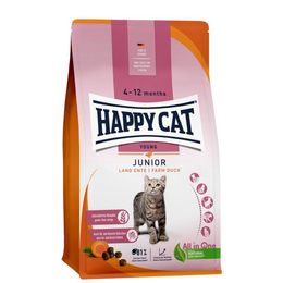 Happy Cat Young Junior Land-Ente 4 kg Trockenfutter fÃ¼r Katzen