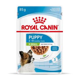 Royal Canin SHN X-Small Puppy Gravy Hunde-Nassfutter f&uuml;r sehr kleine Hundewelpen 12x85g